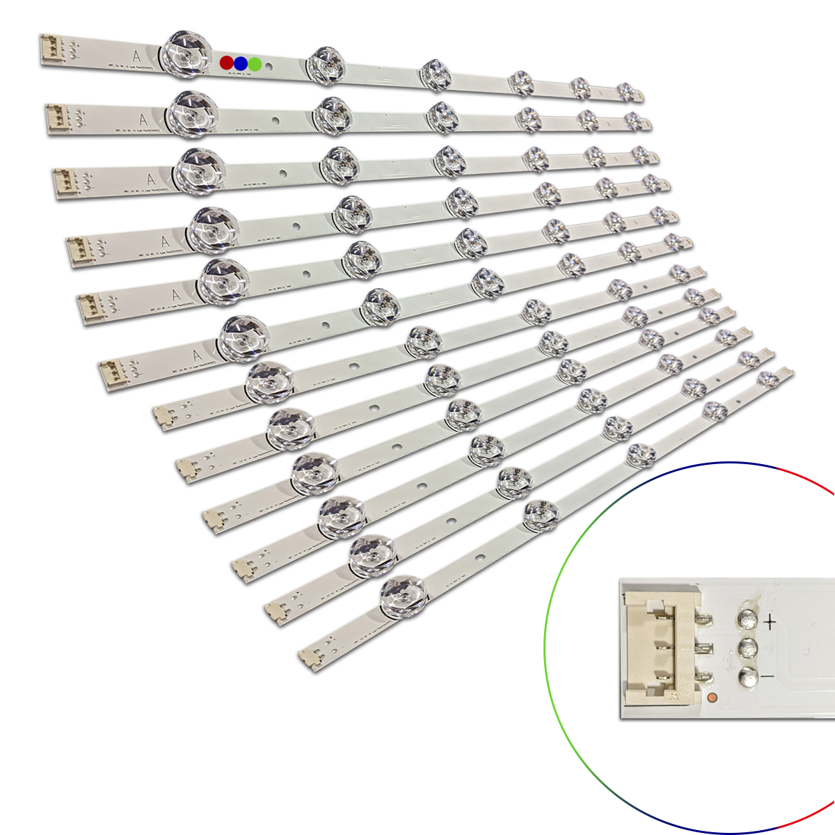 Kit Leds Compatible LG 60lb5830 / 60lb6100 / 60lb6500 - Reforzado en A